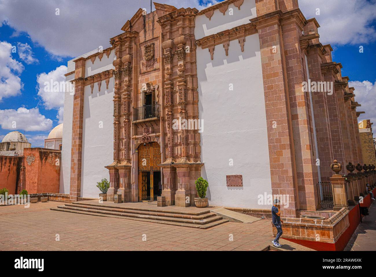 Zacatecas Mexico. Colonial zone of the capital city of the state of ...