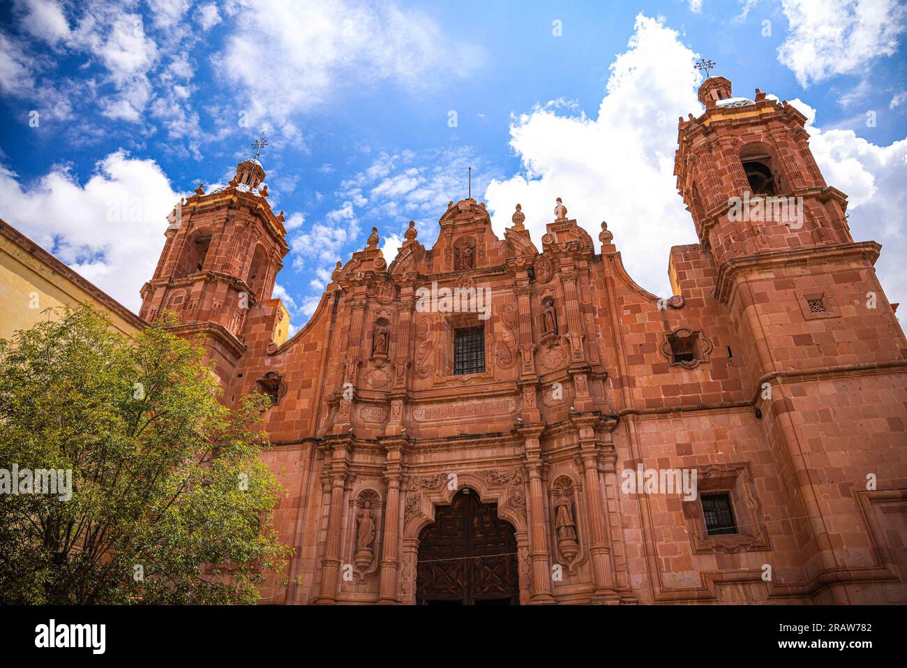 Zacatecas Mexico. Colonial zone of the capital city of the state of ...