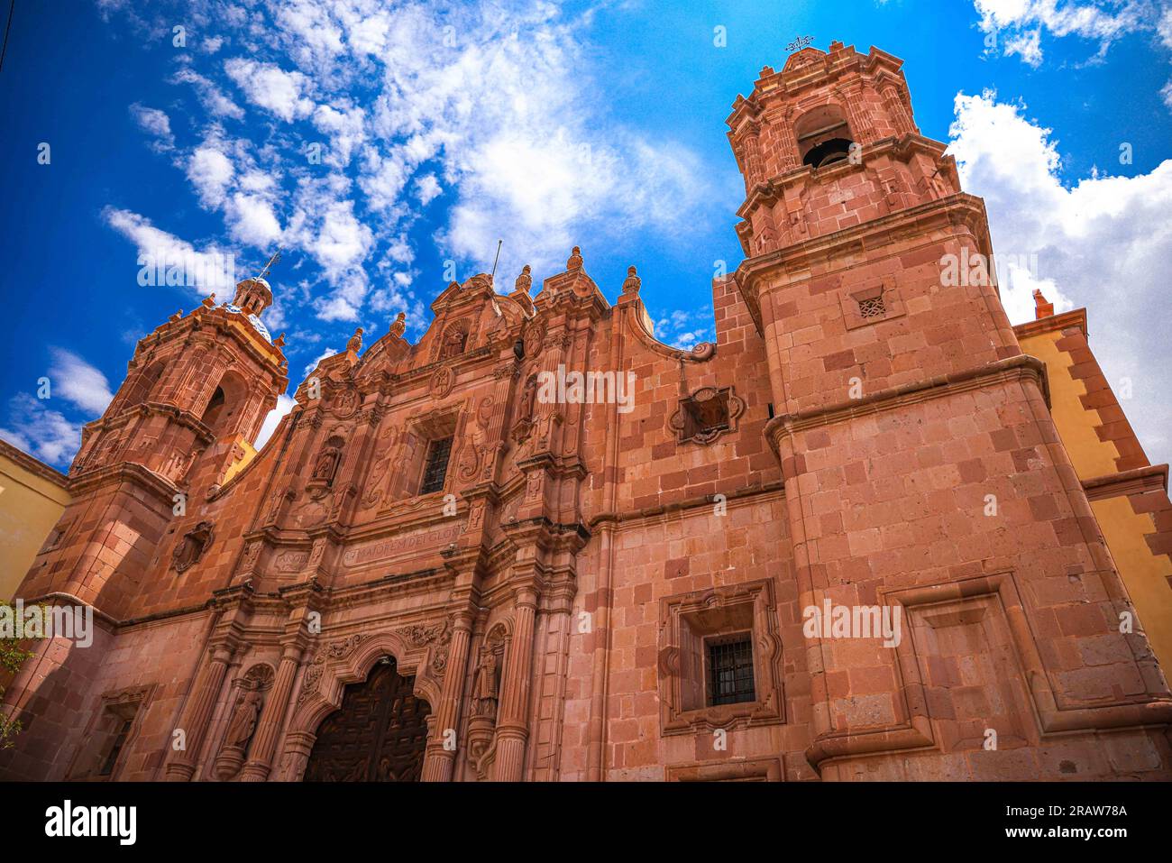 Zacatecas Mexico. Colonial zone of the capital city of the state of ...