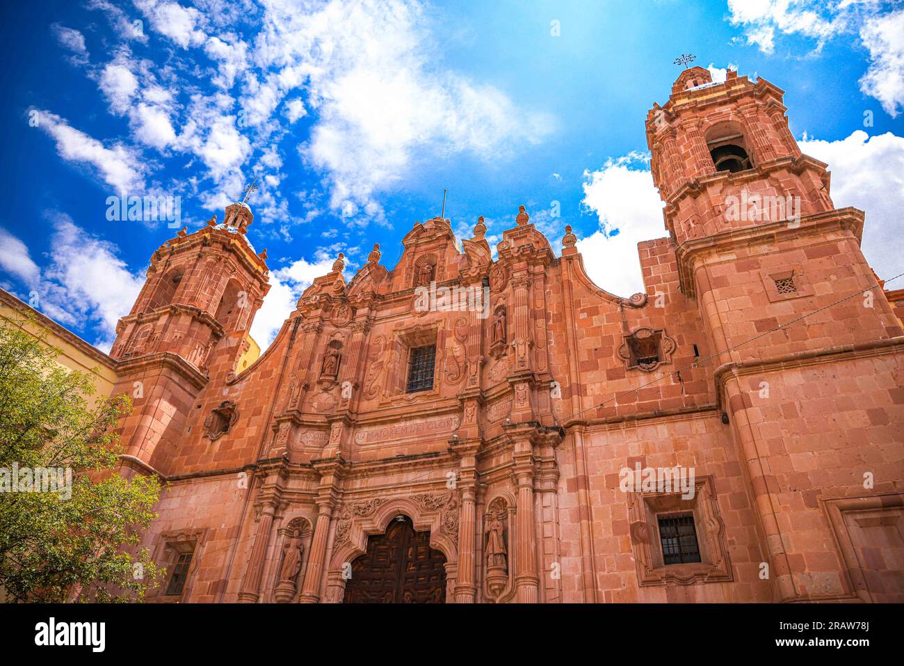 Zacatecas Mexico. Colonial zone of the capital city of the state of ...
