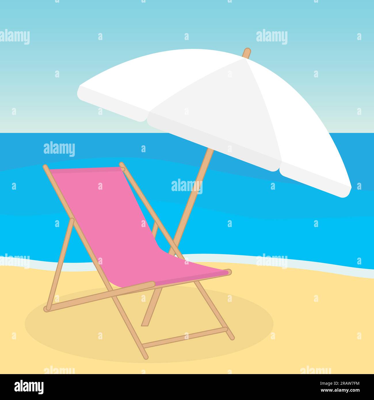 Sun bed Stock Vector Images - Alamy