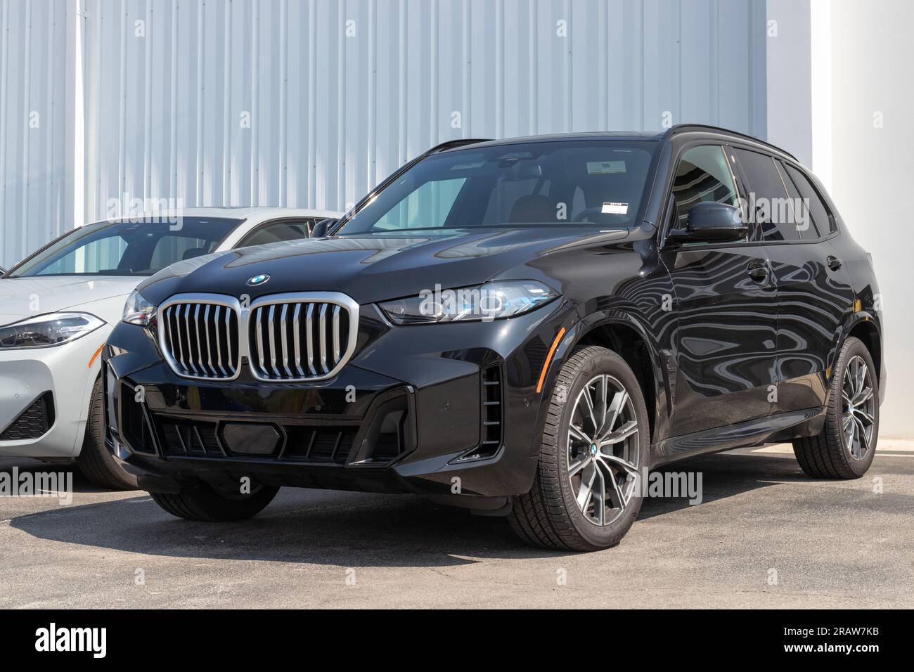 Indianapolis - July 4, 2023: BMW X5 xDrive40i display at a dealership ...
