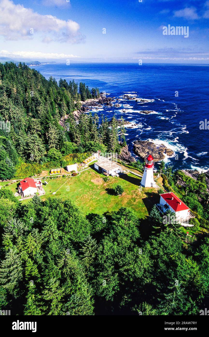 Lighthouse park west vancouver aerial hi-res stock photography and ...
