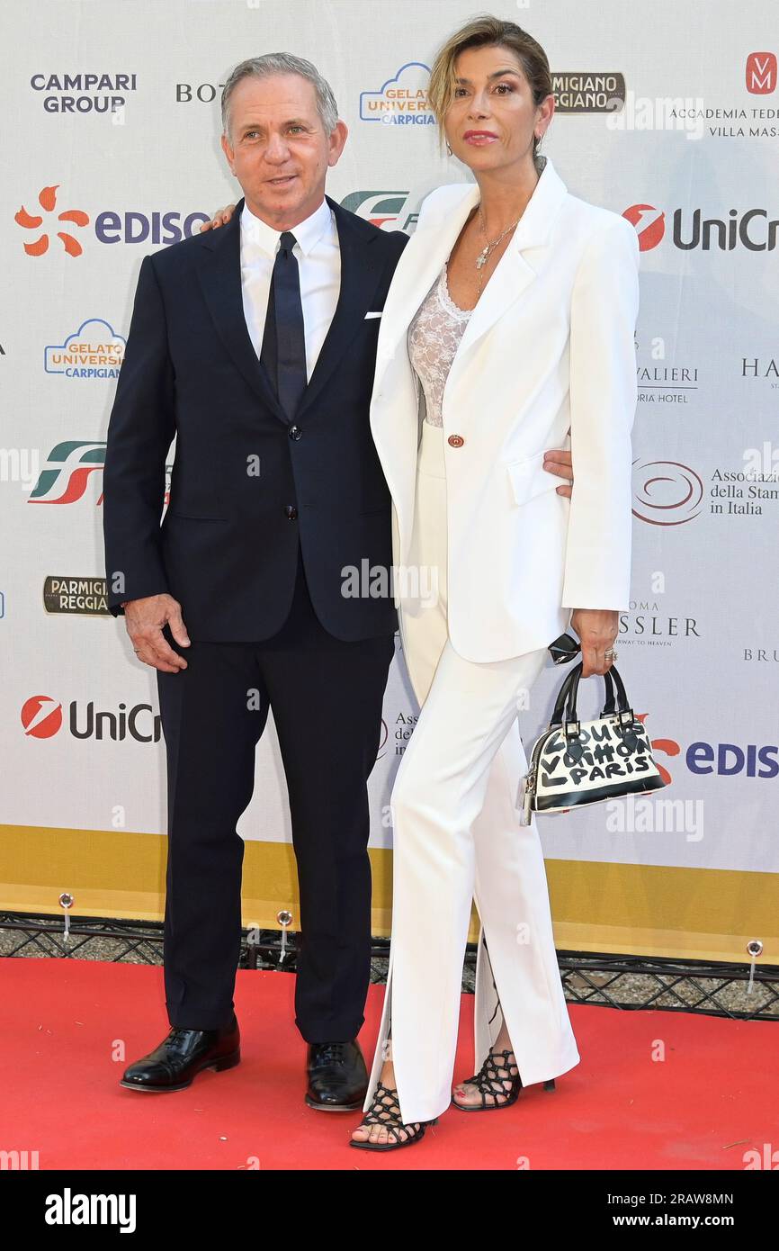 Rome, Italy. 05th July, 2023. Marco Durante (L) and Thea Durante (R ...