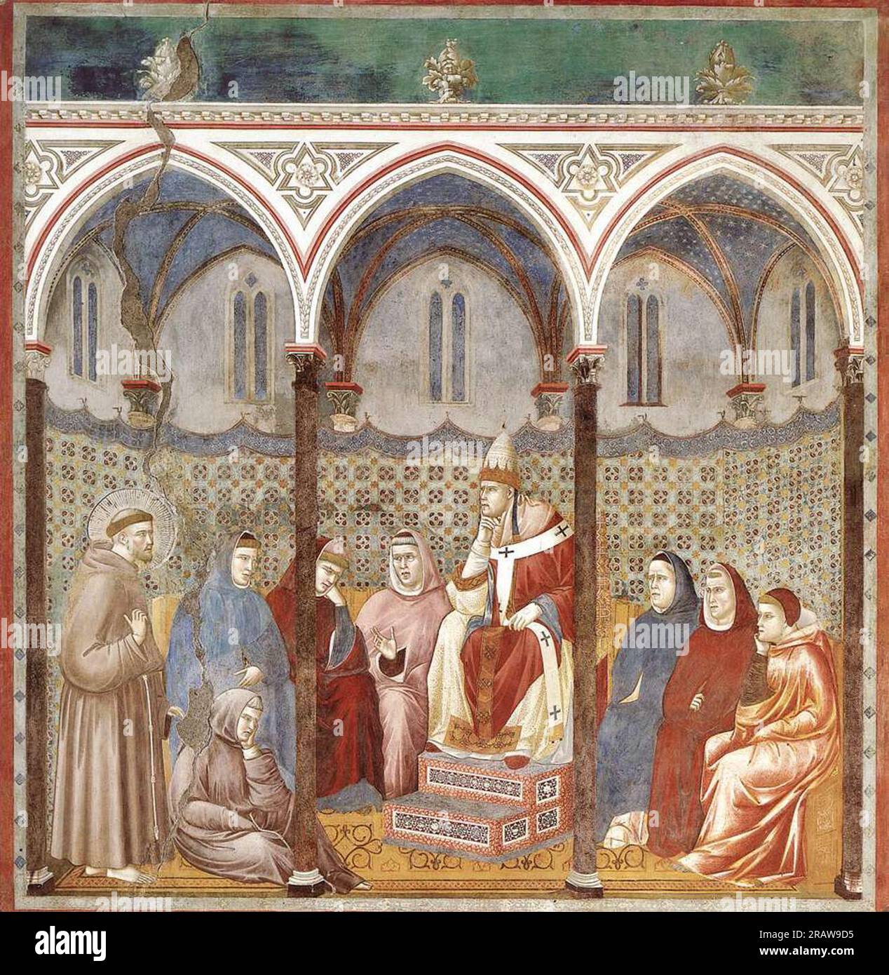 Pope honorius iii st francis hi-res stock photography and images - Alamy