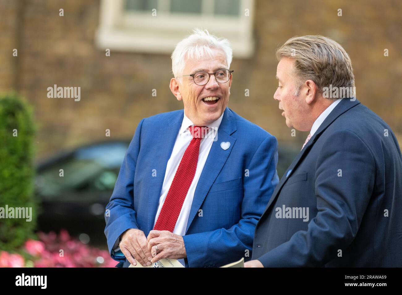London, UK. 5th June, 2023. NHS staff at 10 Downing Street at a NHS ...
