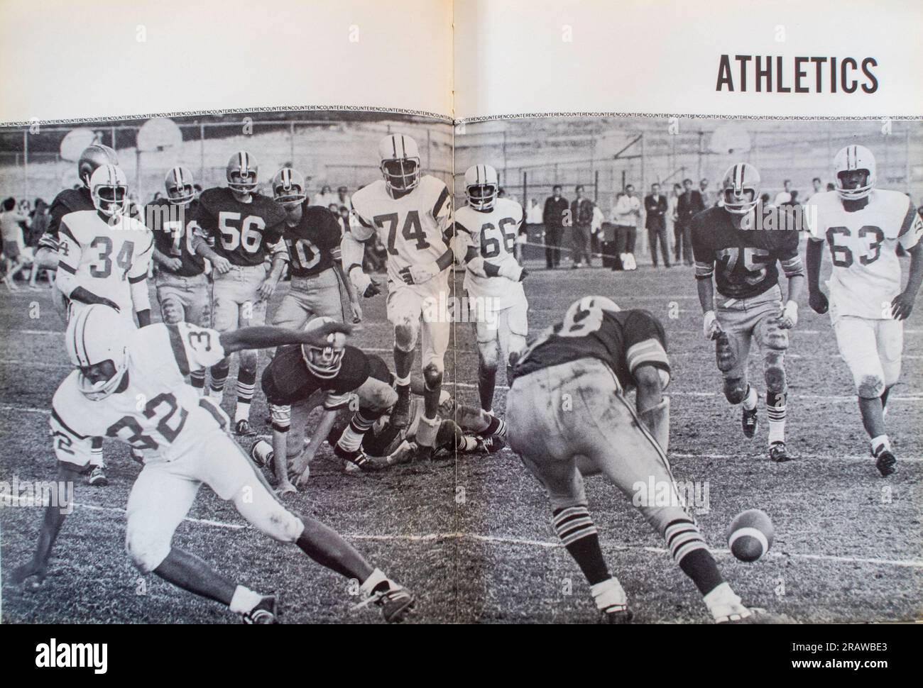 Vintage 1969 high school yearbook, USA Stock Photo - Alamy