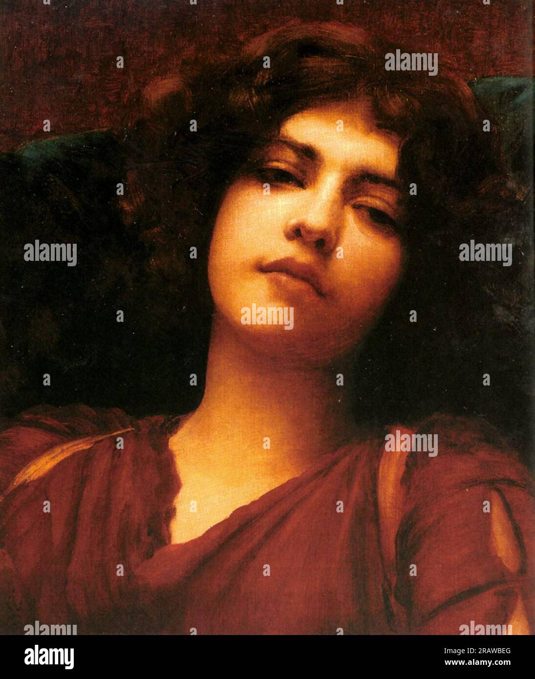 John william godward reverie hi-res stock photography and images - Alamy