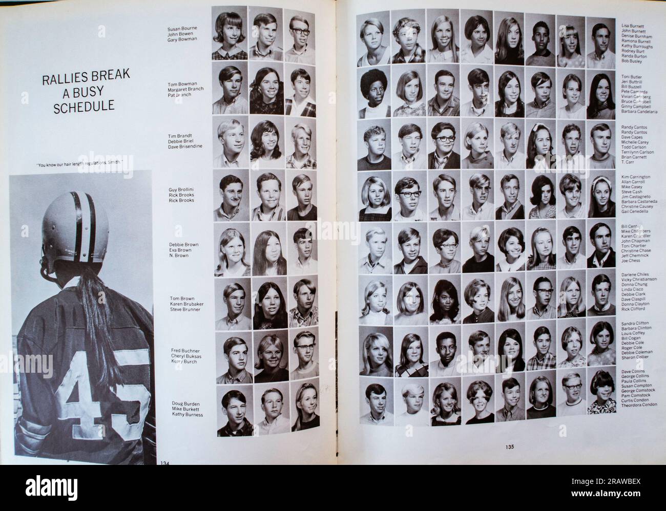 Yearbook is an archive of the students hi-res stock photography and ...