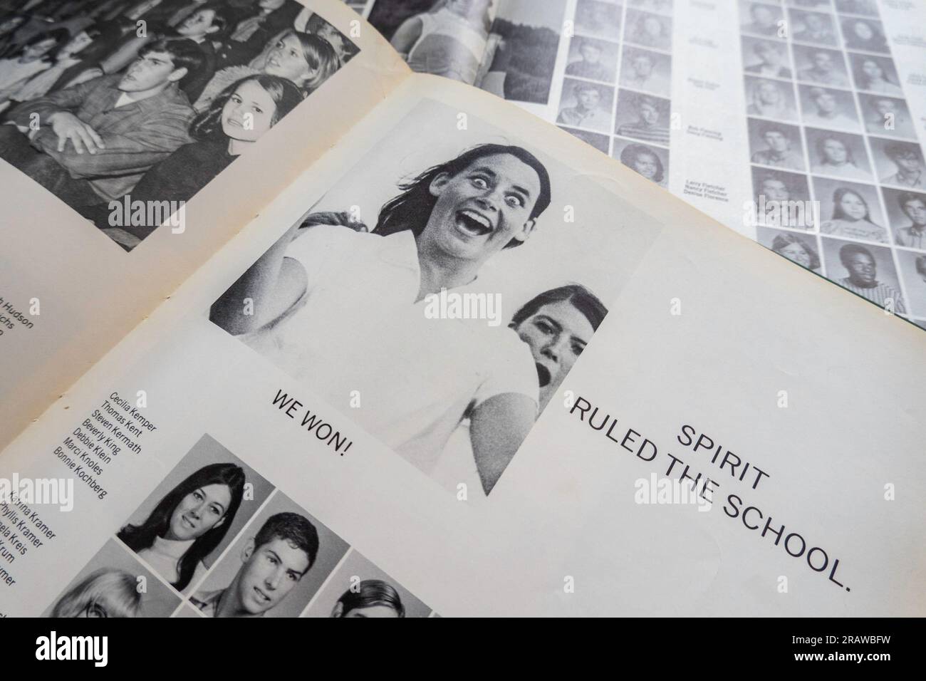 60's vintage high school hi-res stock photography and images - Alamy
