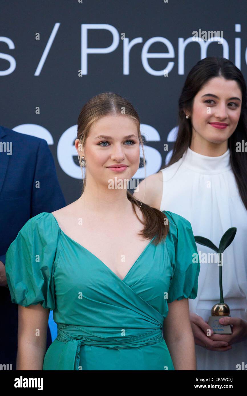 Caldes de Malavella. Spain. 20230706, Crown Princess Leonor attends ...