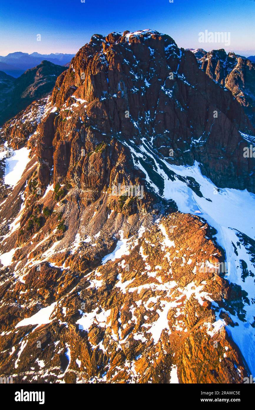 Aerial of The Red Pillar, Vancouver Island, BC, Canada Stock Photo - Alamy