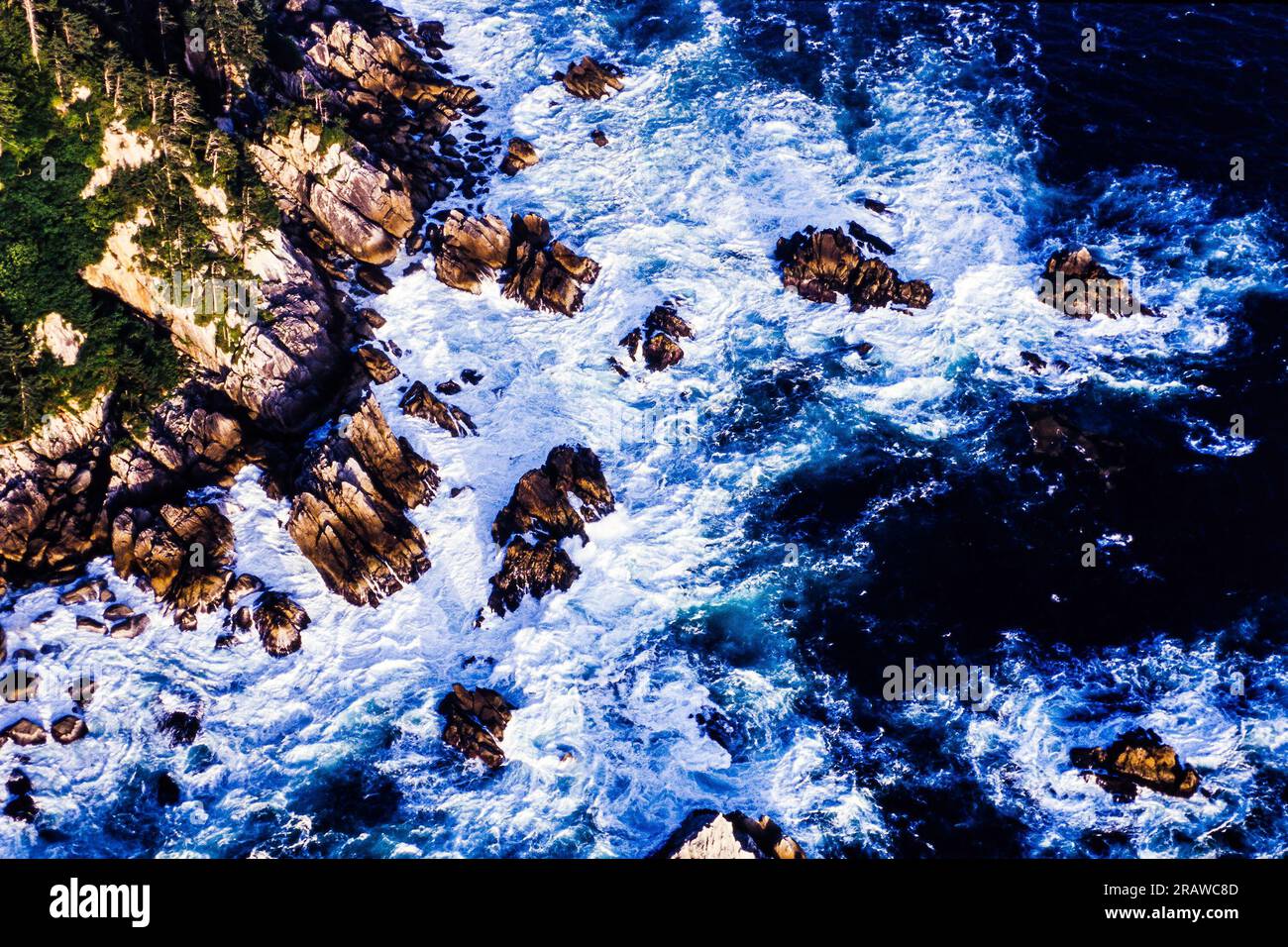 Aerial image of Haida Gwaii (Queen Charlotte Islands) BC, Canada Stock ...