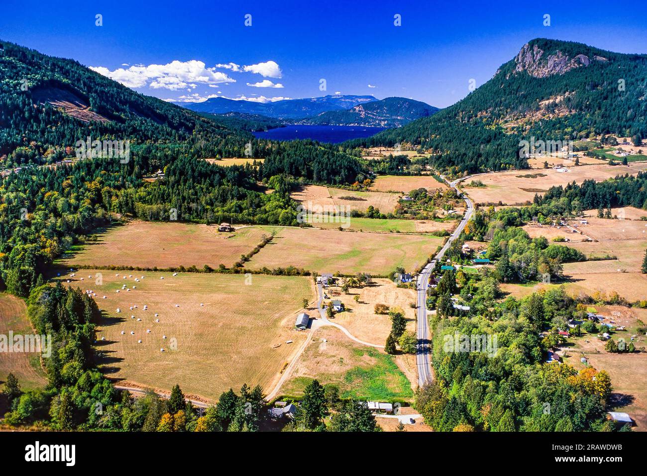 Aerial of salt spring island hi-res stock photography and images - Alamy
