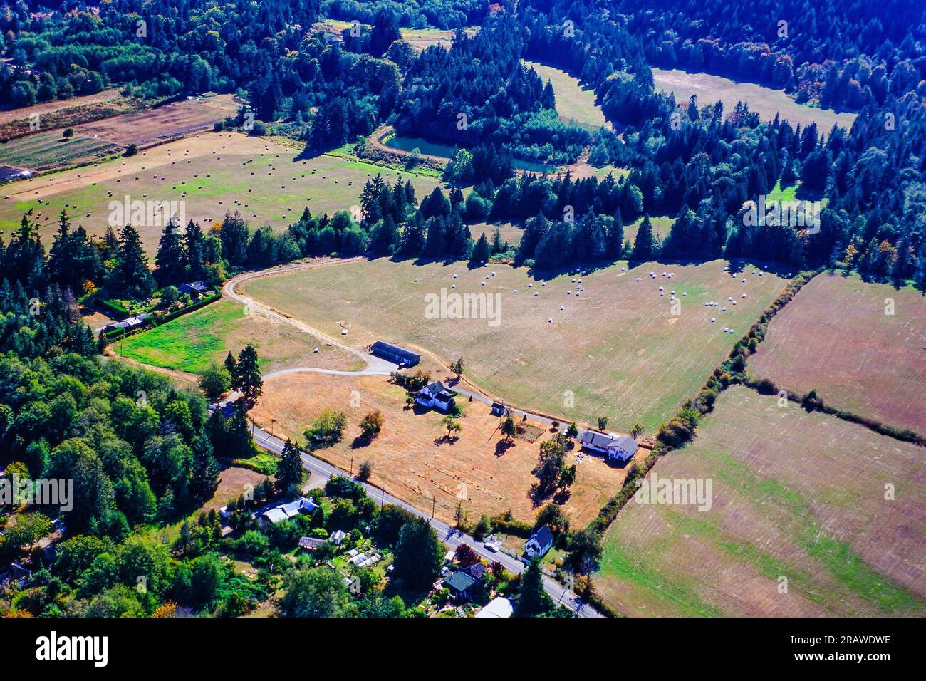 Aerial of salt spring island hi-res stock photography and images - Alamy