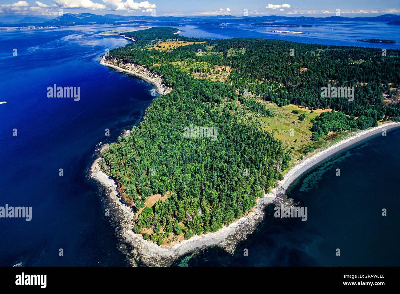 Aerial of sidney spit hi-res stock photography and images - Alamy