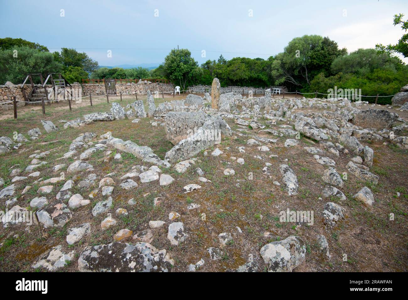 Necropolis of Li Muri - Sardinia - Italy Stock Photo - Alamy