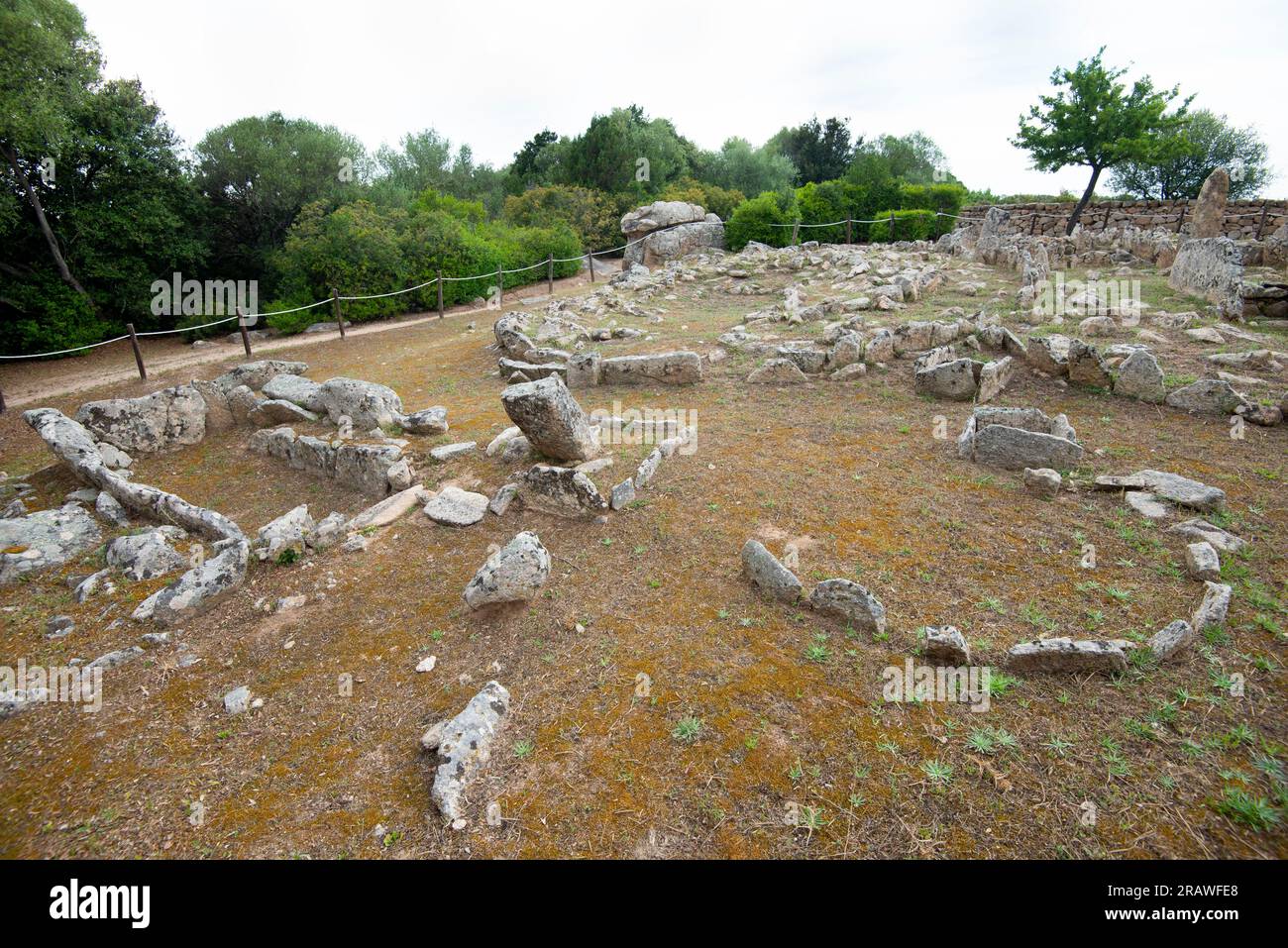 Necropolis of Li Muri - Sardinia - Italy Stock Photo - Alamy