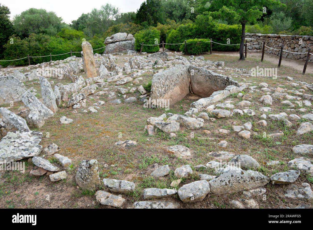 Necropolis of Li Muri - Sardinia - Italy Stock Photo - Alamy