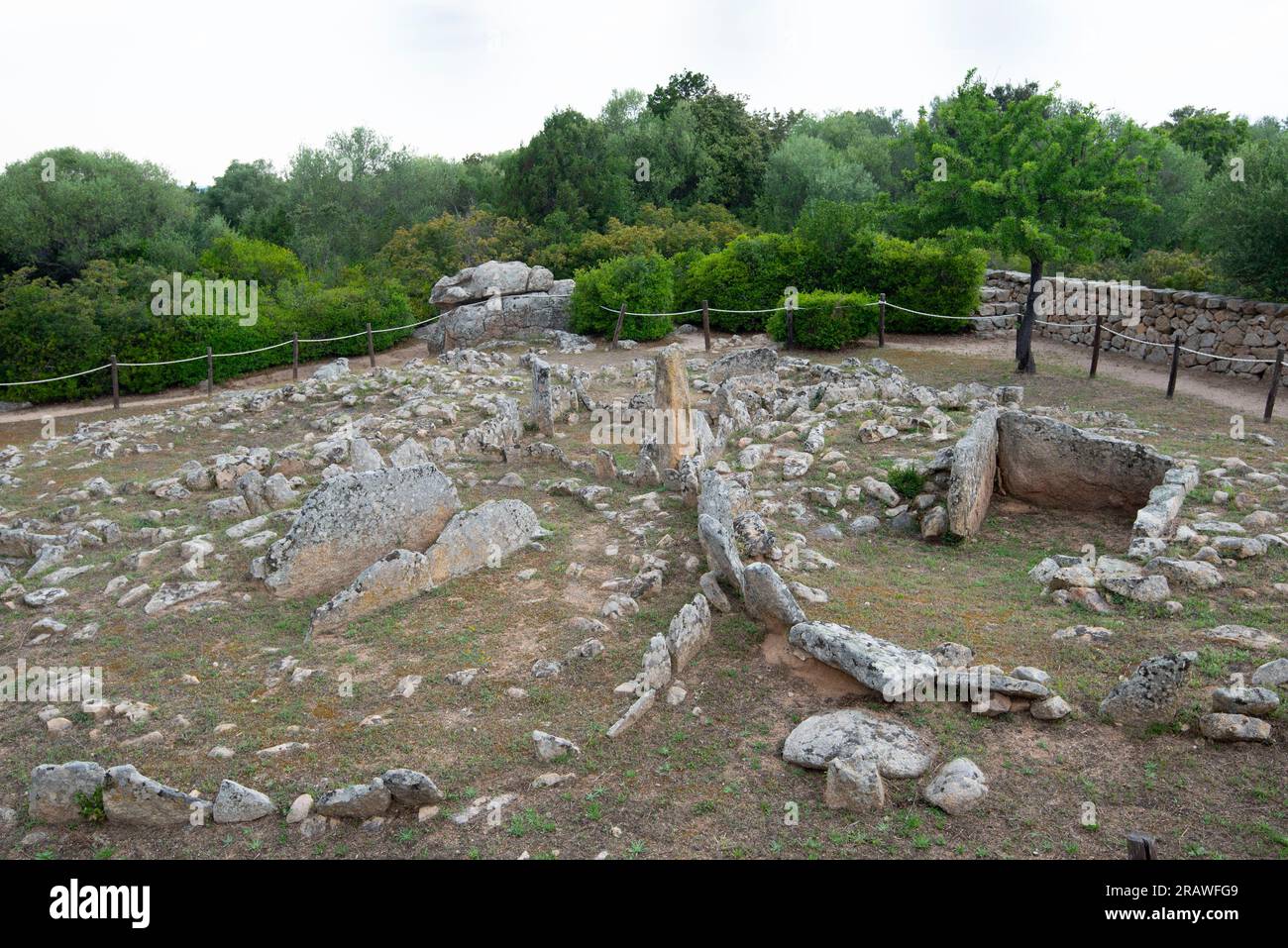 Necropolis of Li Muri - Sardinia - Italy Stock Photo - Alamy