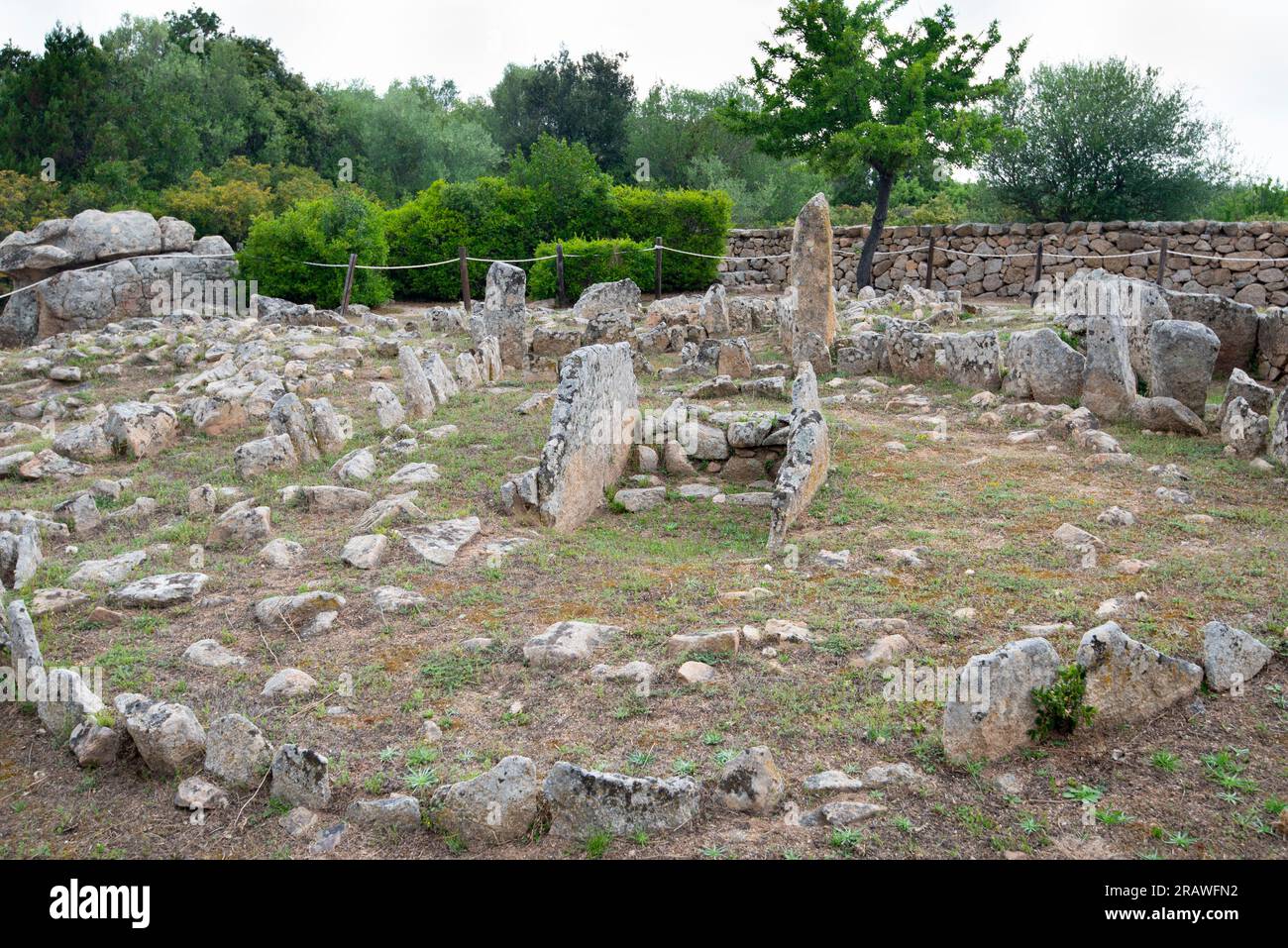 Necropolis of Li Muri - Sardinia - Italy Stock Photo - Alamy