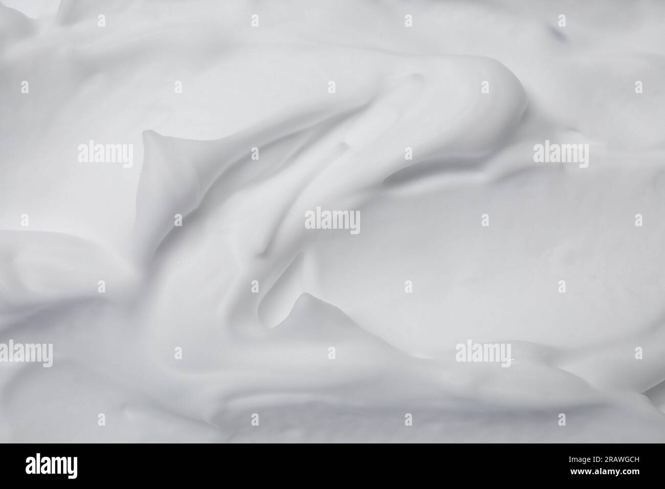 Texture of white shaving foam as background, top view Stock Photo - Alamy