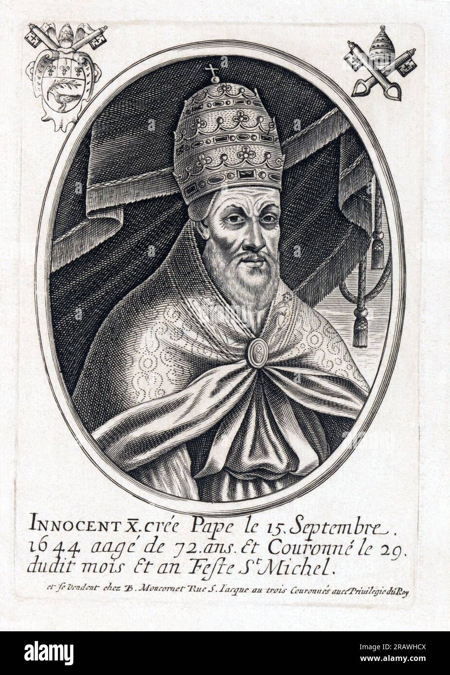 Copricapo papa hi-res stock photography and images - Alamy