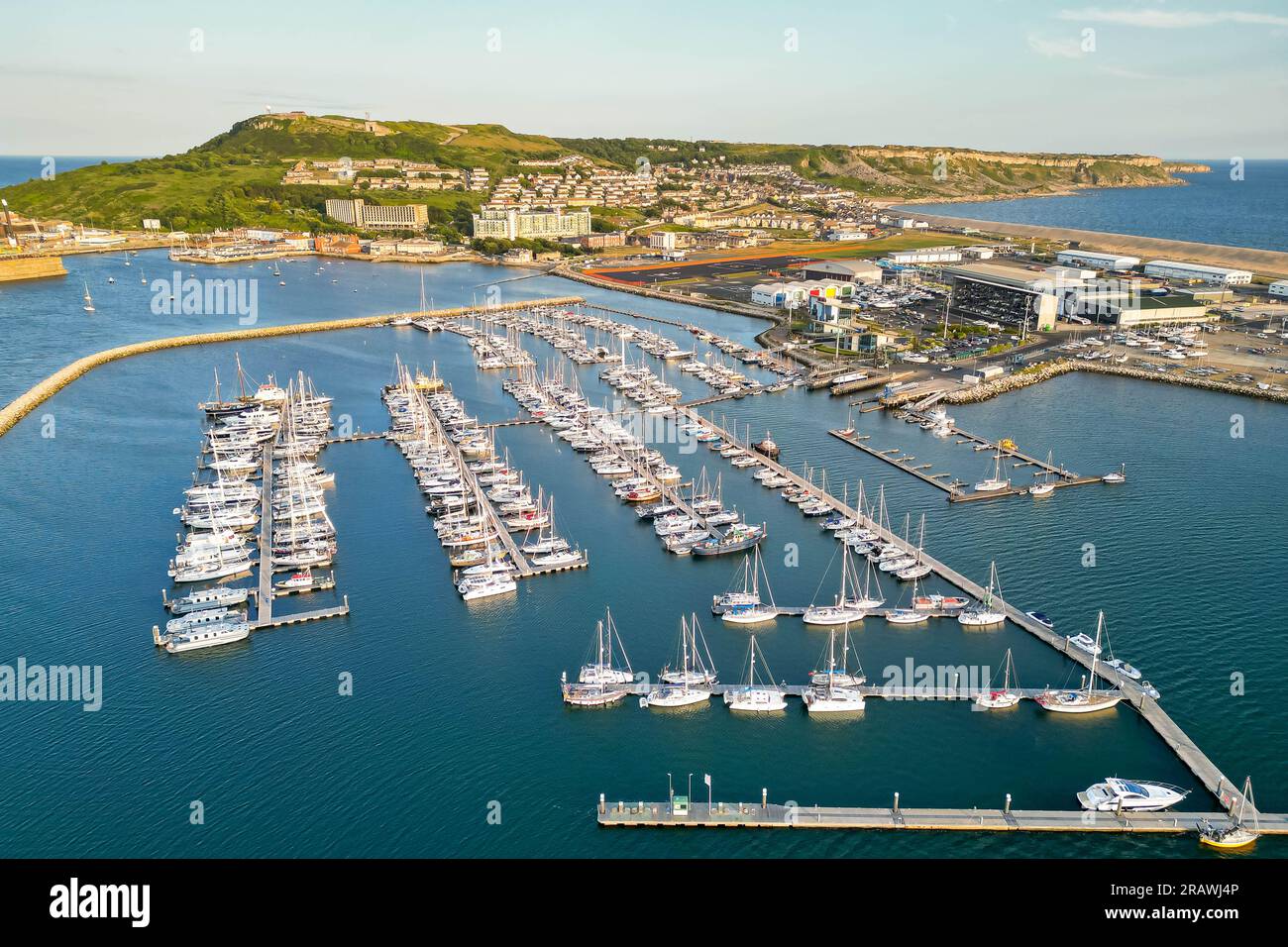 Portland harbour aerial hi-res stock photography and images - Alamy