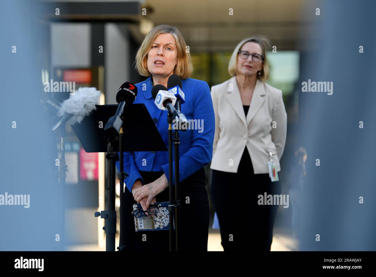 Sydney, Australia. 06th July, 2023. The NSW Chief Health Officer Dr ...