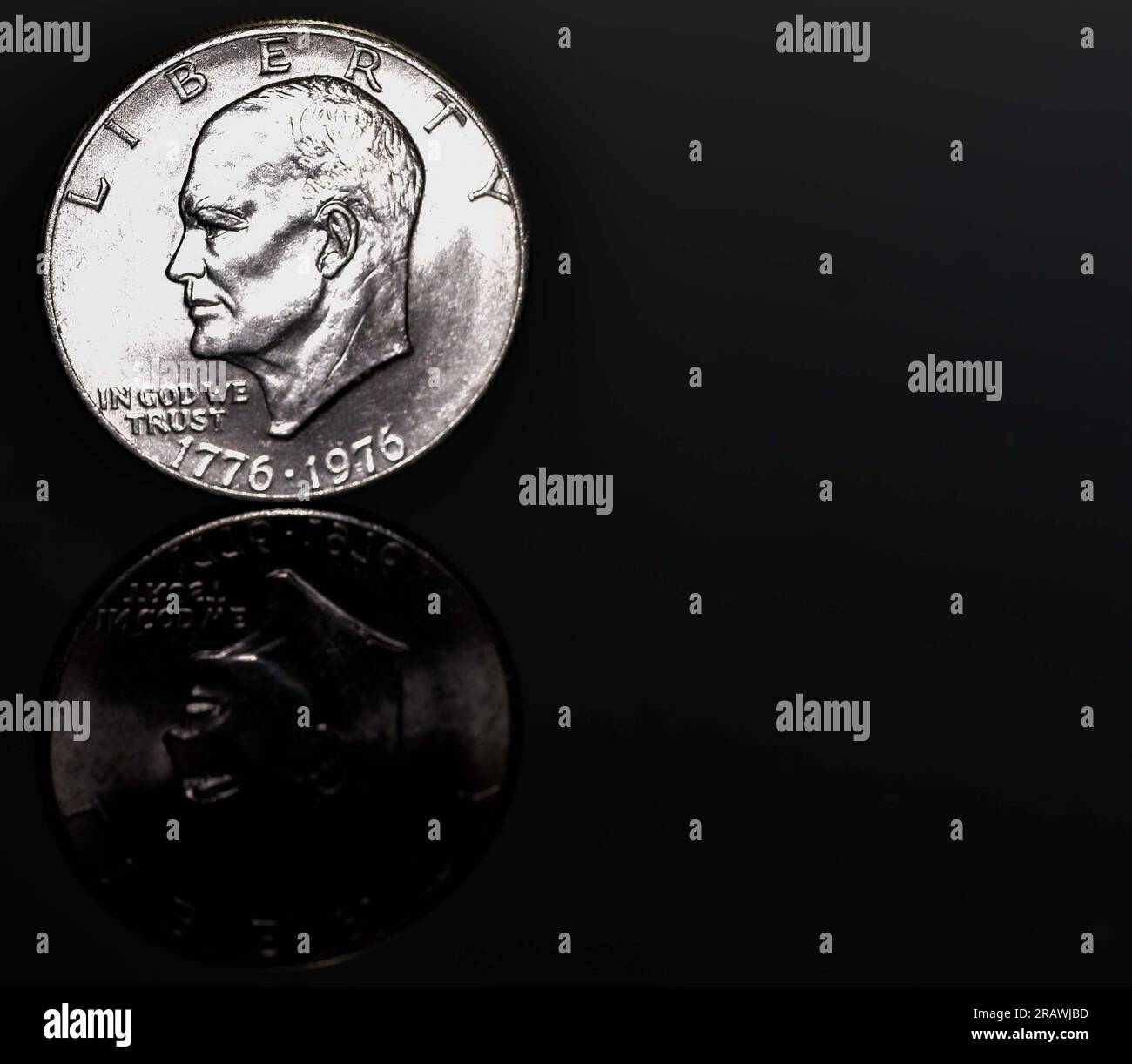 Coin metal currency close up top view Stock Photo - Alamy