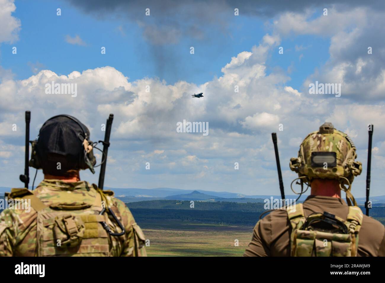 U.S. Soldiers with 1st Battalion, 10th Special Forces Group, serving as ...