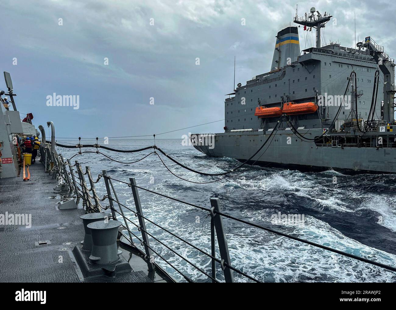 SOUTH CHINA SEA (July 2, 2023) The Arleigh Burke-class guided-missile ...