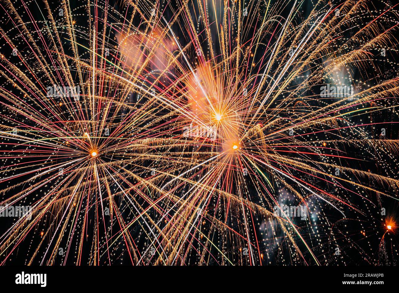 Fireworks flew over the 7th Army Training Command’s Tower Barracks ...