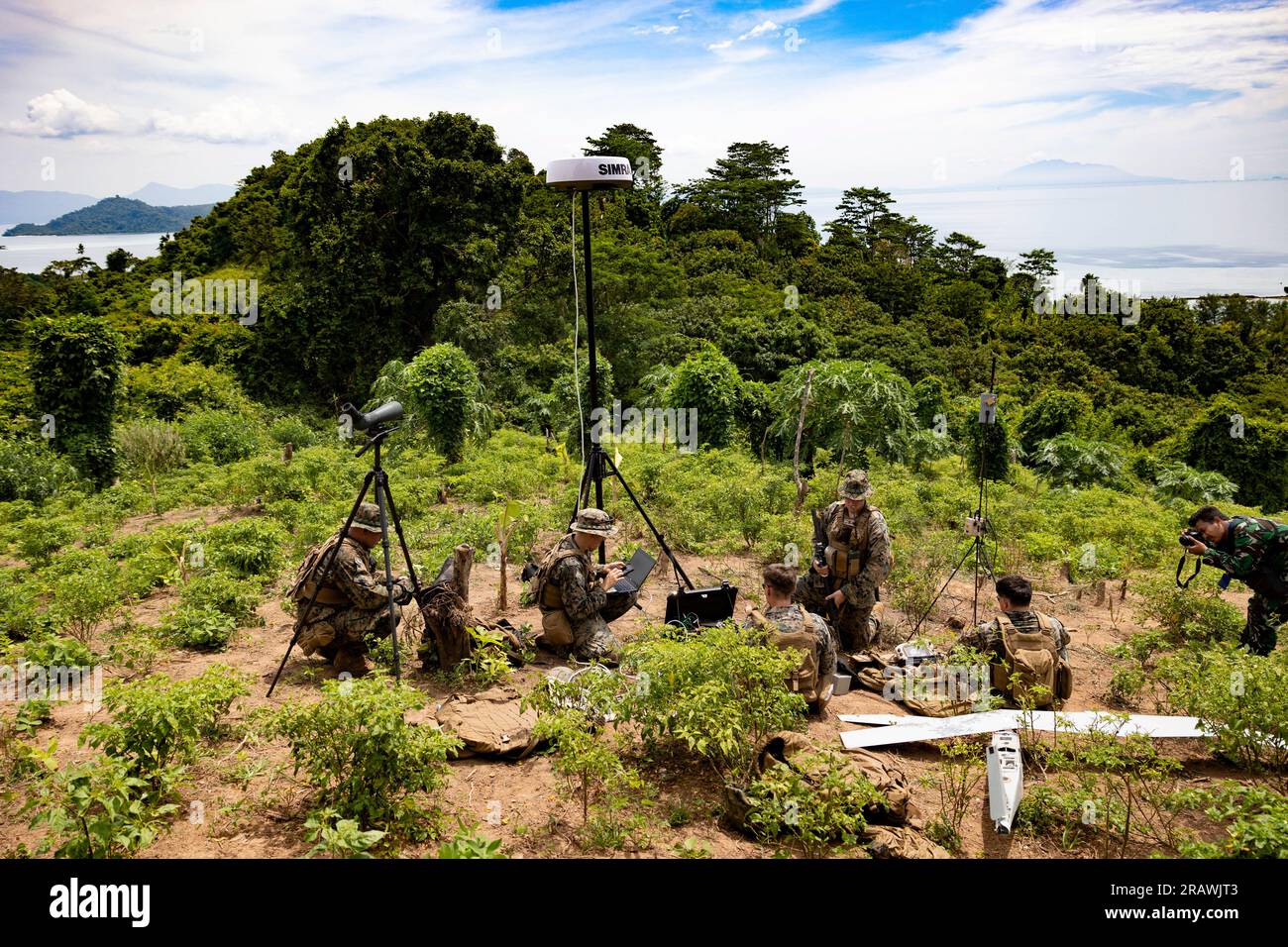 U.S. Marines with Marine Rotational Force-Southeast Asia (MRF-SEA), I ...