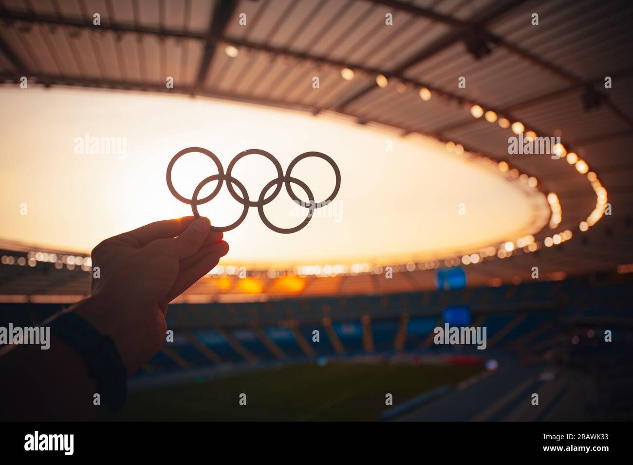PARIS, FRANCE, JULY 7, 2023: Radiating Olympic Spirit: Athlete ...