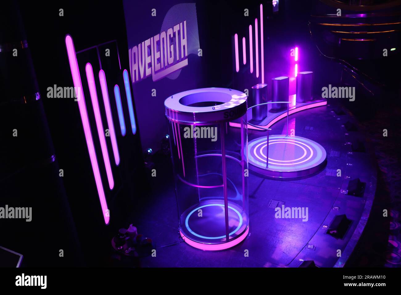 Debut of P&O’s new game show “Wavelength” giving guests the chance to ...