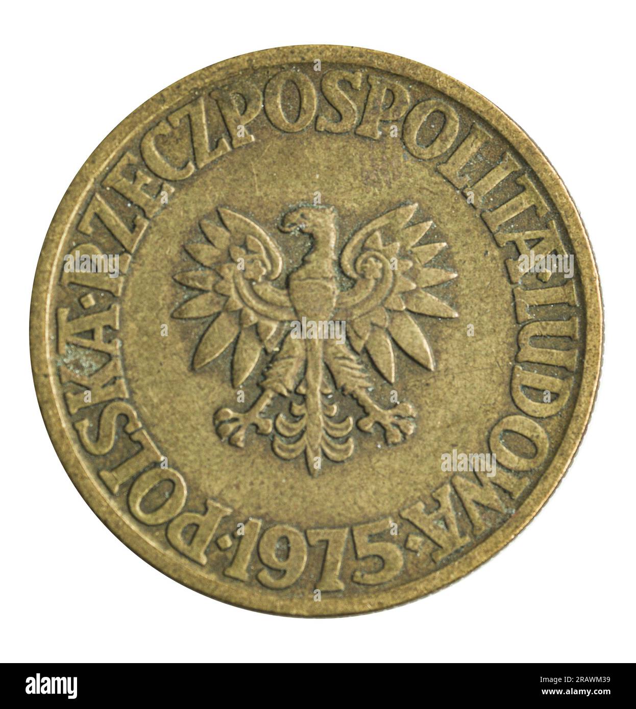 Coin Polish top view close up Stock Photo - Alamy