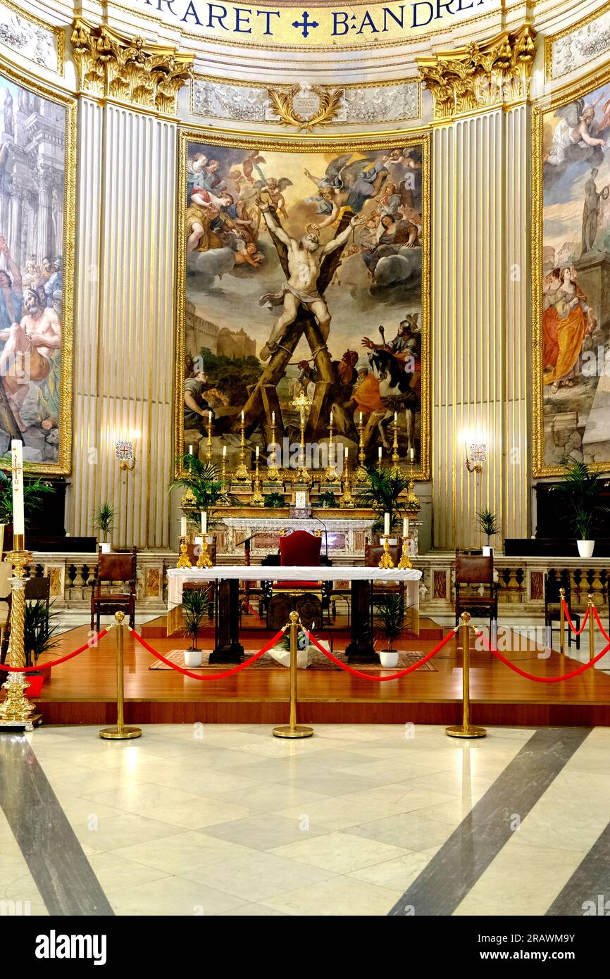 Basilica Sant Andrea Della Valle in Rome Italy Stock Photo - Alamy