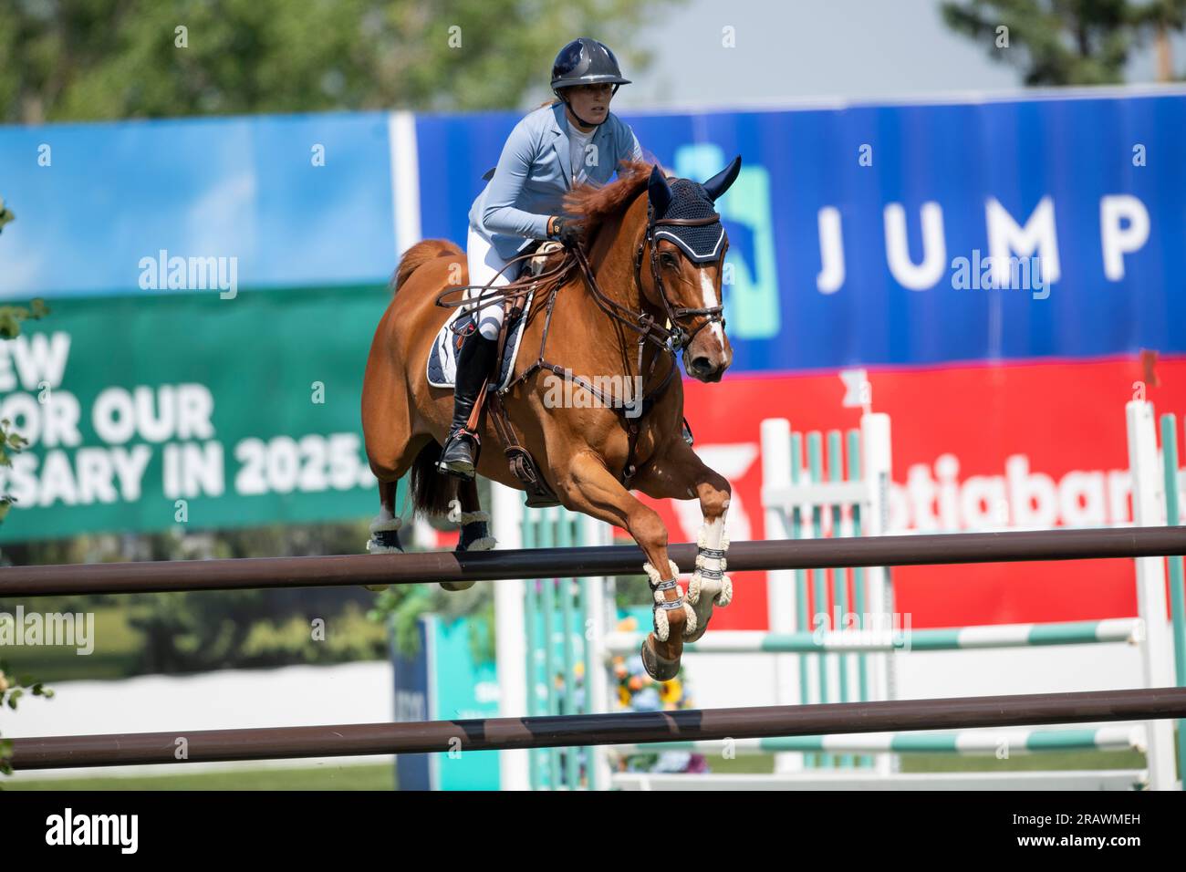 Jessica mendoza showjumping hi-res stock photography and images - Alamy