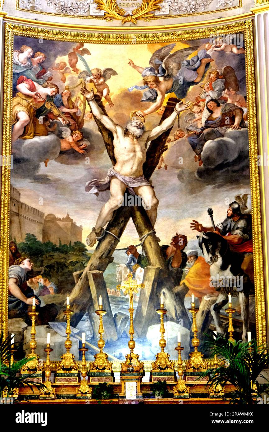 Basilica Sant Andrea Della Valle in Rome Italy Stock Photo - Alamy