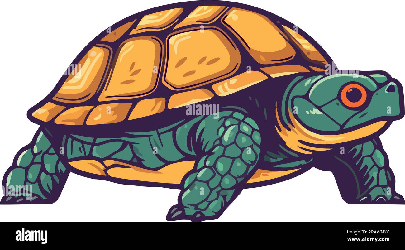 Sea shell walking Stock Vector Images - Alamy