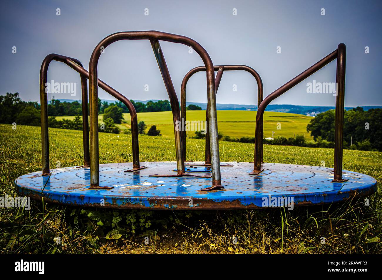 Merry go around Stock Photo - Alamy
