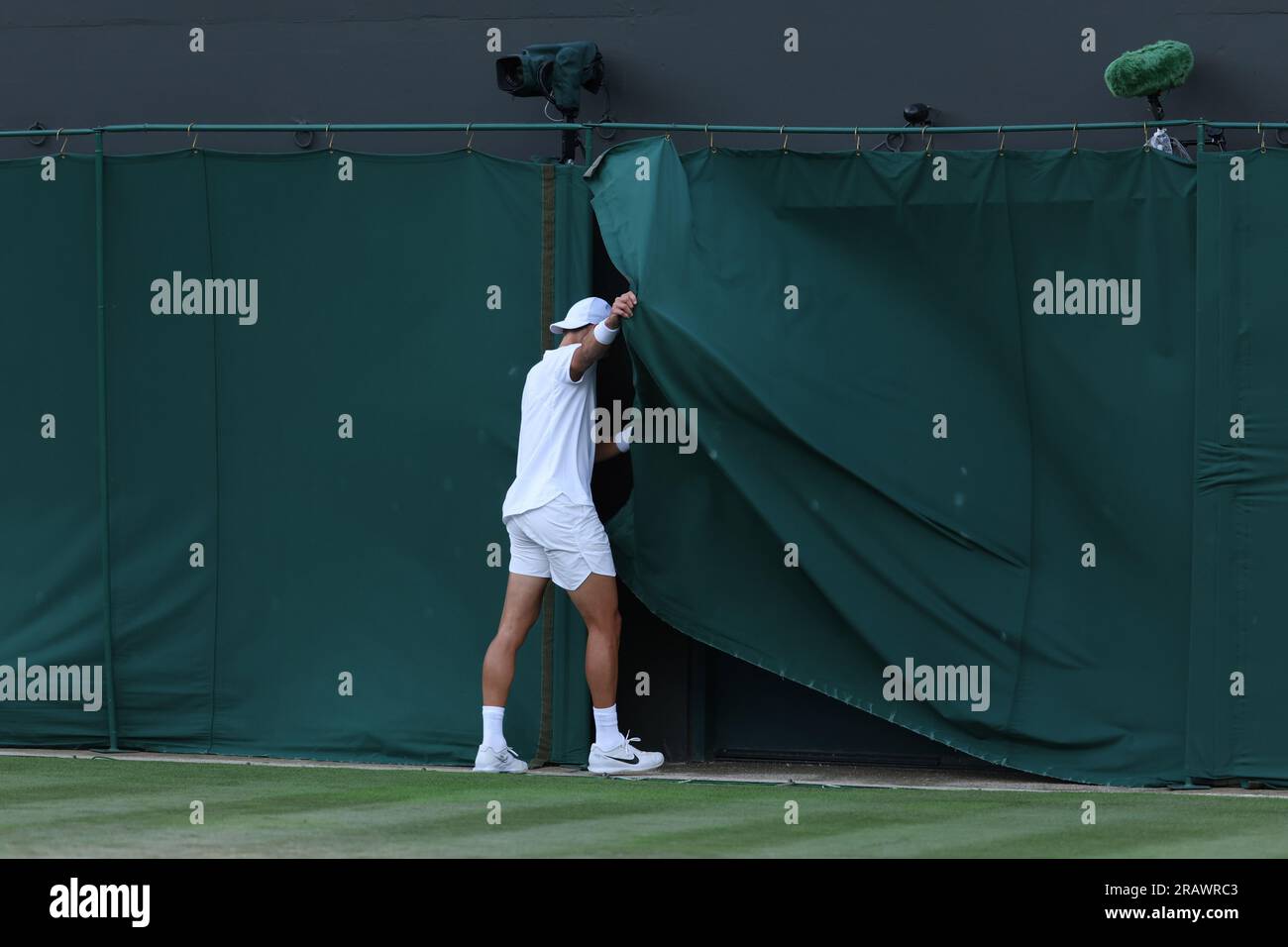 Holger Rune during the 2023 Wimbledon Championships on July 3, 2023 at ...