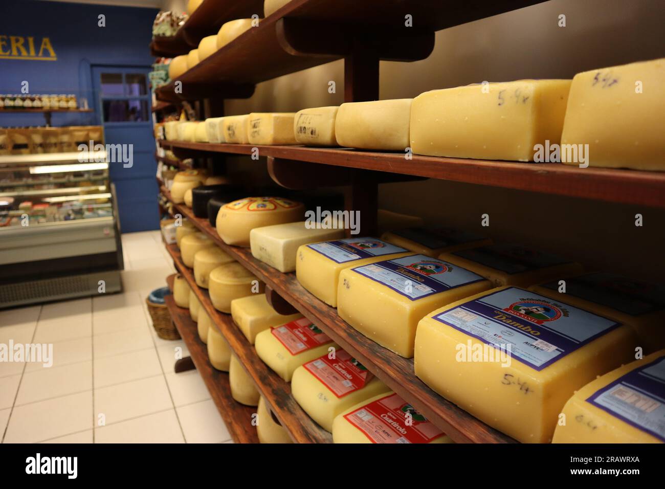 Small handmade cheese shop in Chuy, Uruguay. May 2023 Stock Photo - Alamy