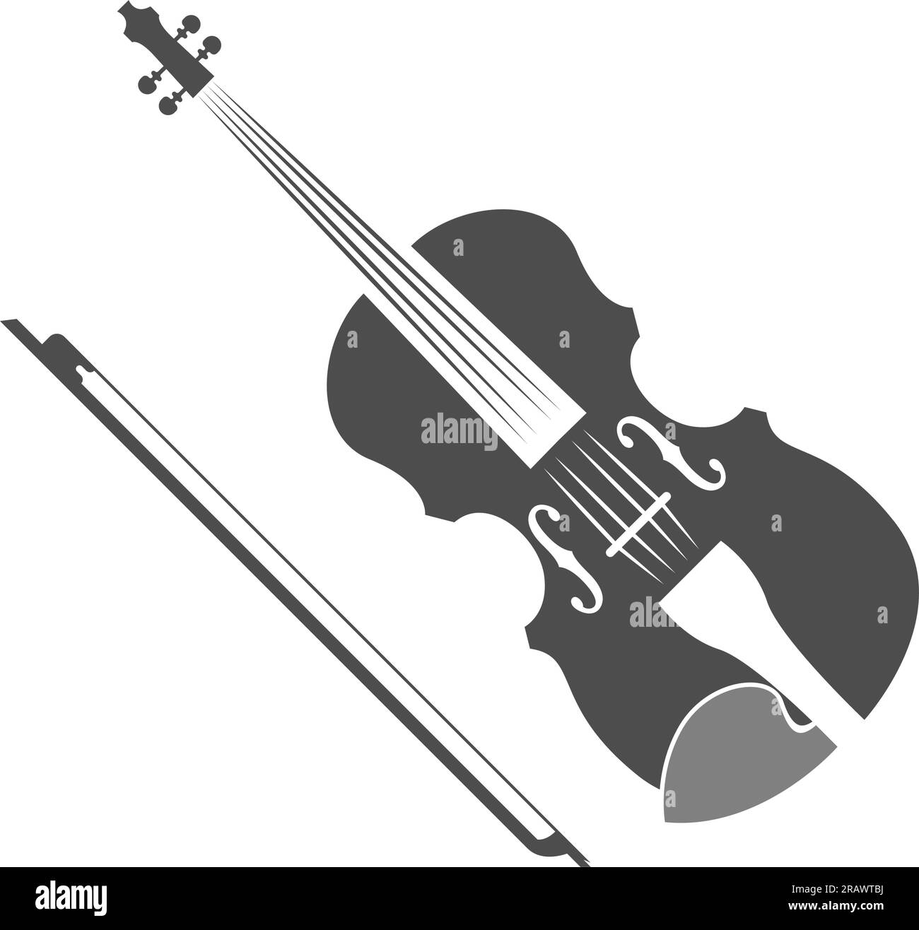 Violin logo icon design illustration Stock Vector Image & Art - Alamy