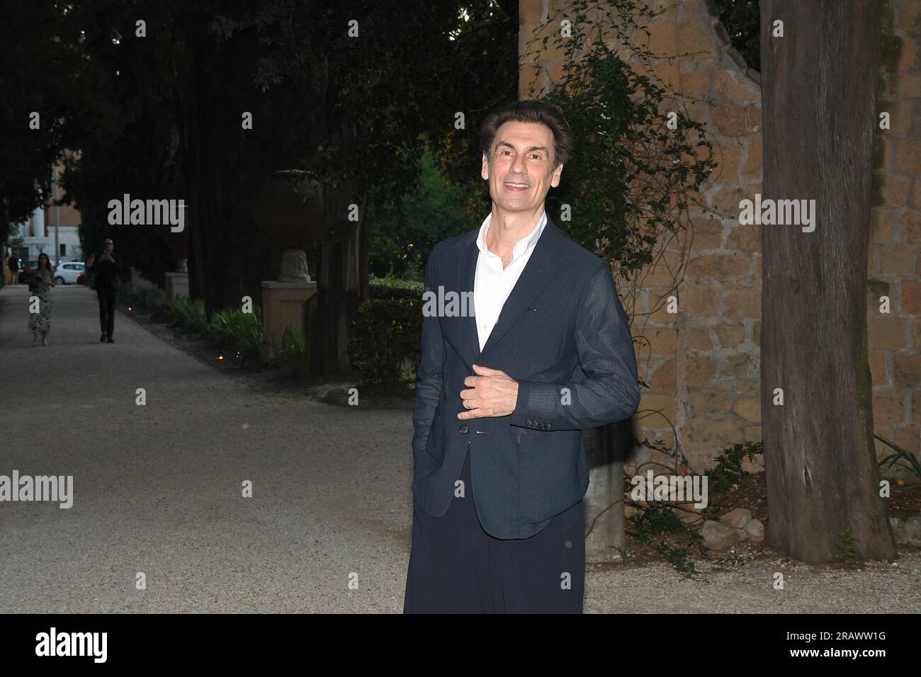Rome , Villa Massimo Premi " Golden Globe Award 2023 " , In the photo ...