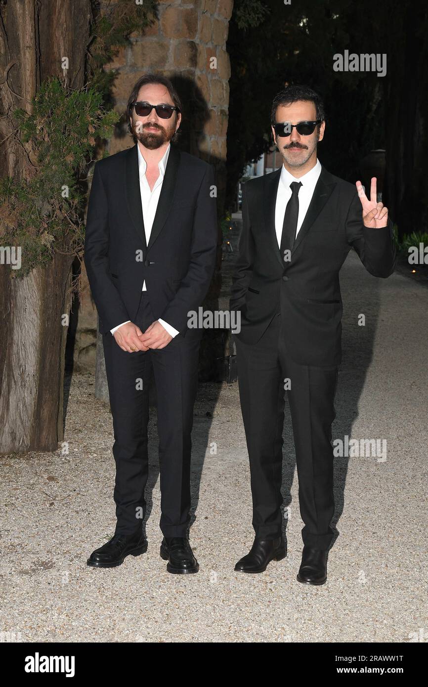 Rome , Villa Massimo Premi " Golden Globe Award 2023 " , In the photo ...