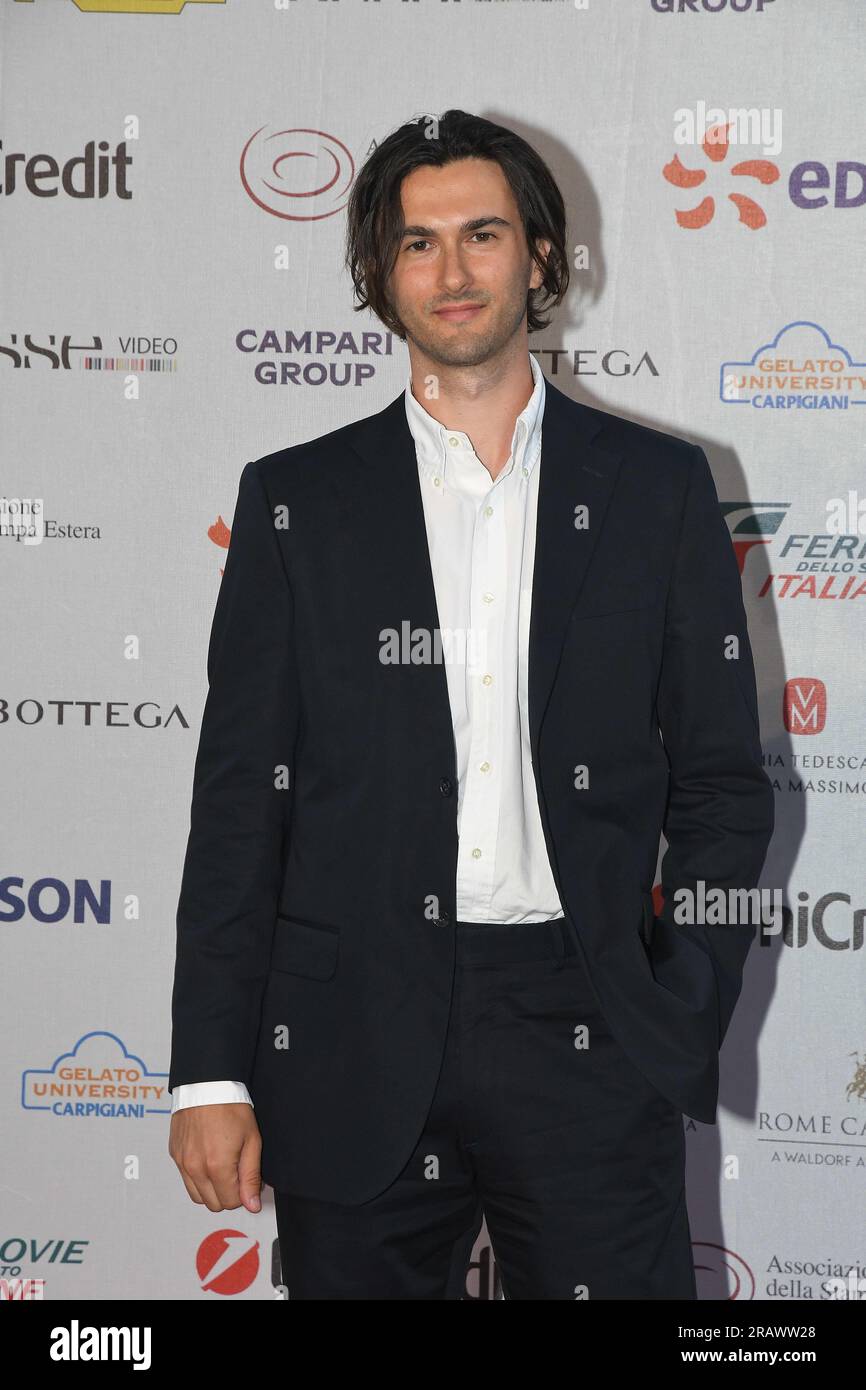 Rome , Villa Massimo Premi " Golden Globe Award 2023 " , In the photo ...