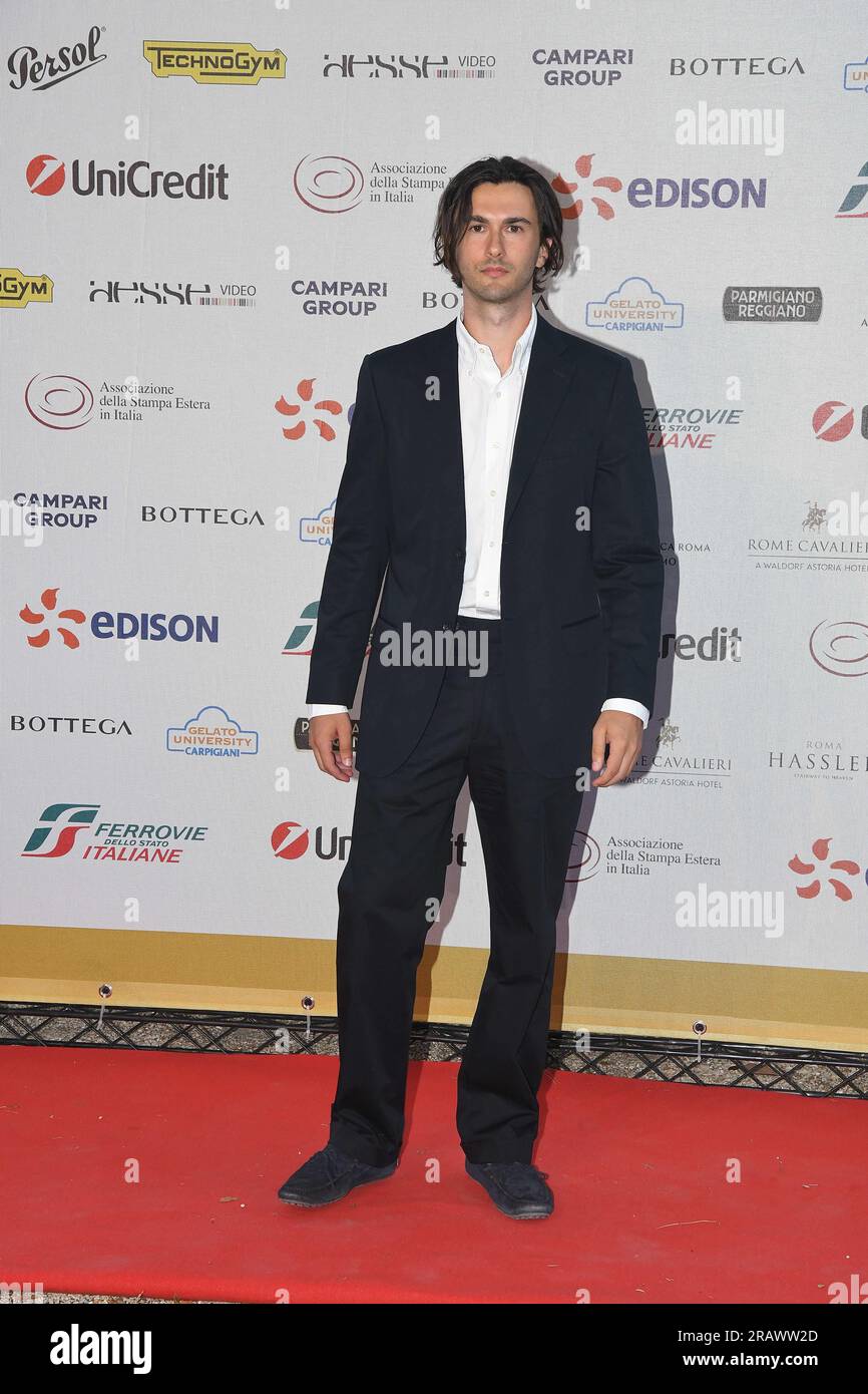 Rome , Villa Massimo Premi " Golden Globe Award 2023 " , In the photo ...