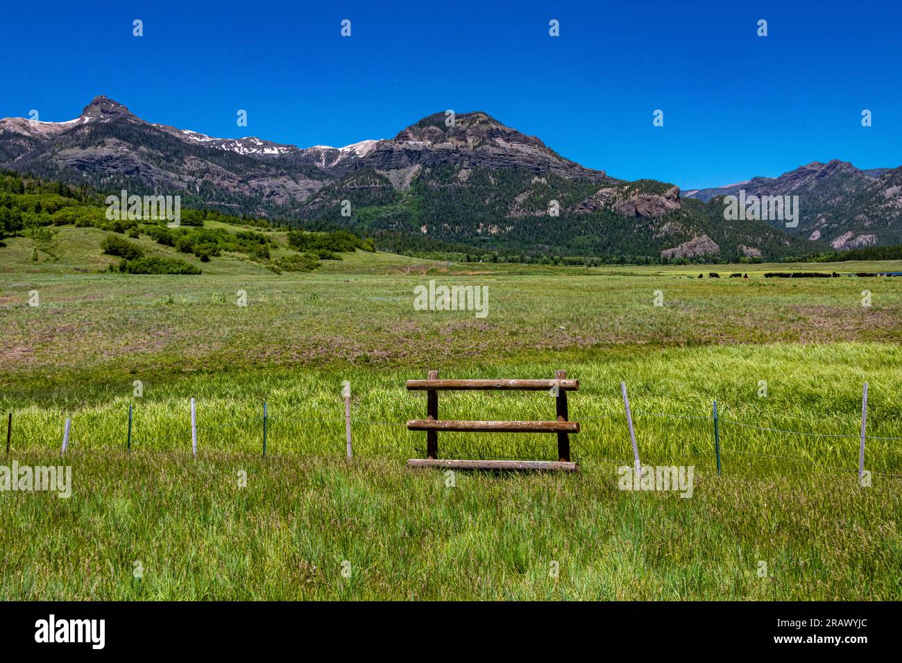 Williams Reservoir and Creek are in the wilderness between Pagosa ...